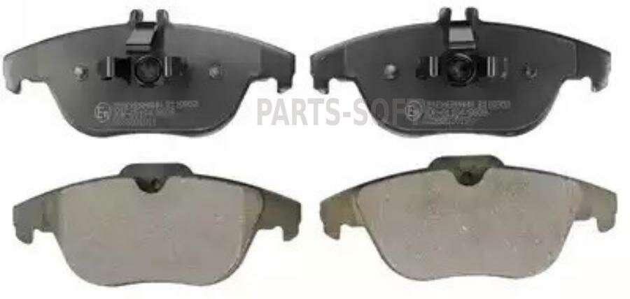 К-т дисков. тормоз. колодок MERCEDES C S204 09- E A207 11- GLK X204 08- Denckermann арт. B110953