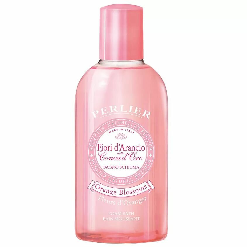 PERLIER Пена для ванны Цветки апельсина, 500мл