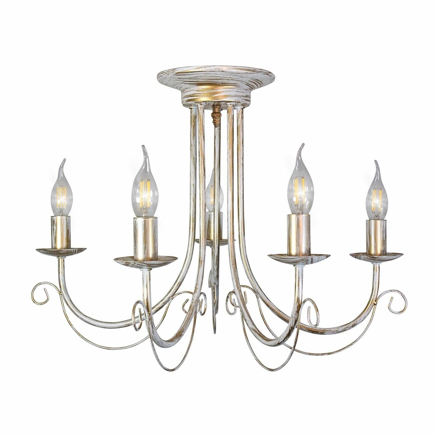 Люстра потолочная классика 5 ламп Петрасвет Россия S1258-5