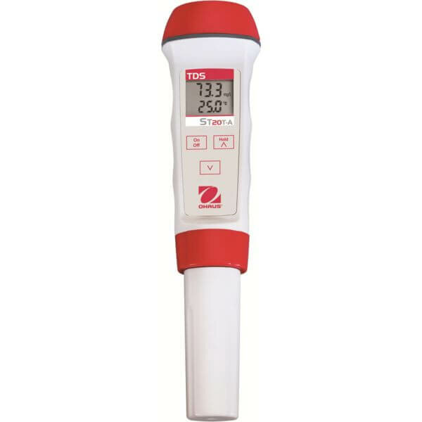 Ohaus ST20T-A Карманный солемер 0-100мг/л; шаг 0.1мг/л; погр. ±1,5%; температура 0.0-99.0С (ГосРеестр) 30137471