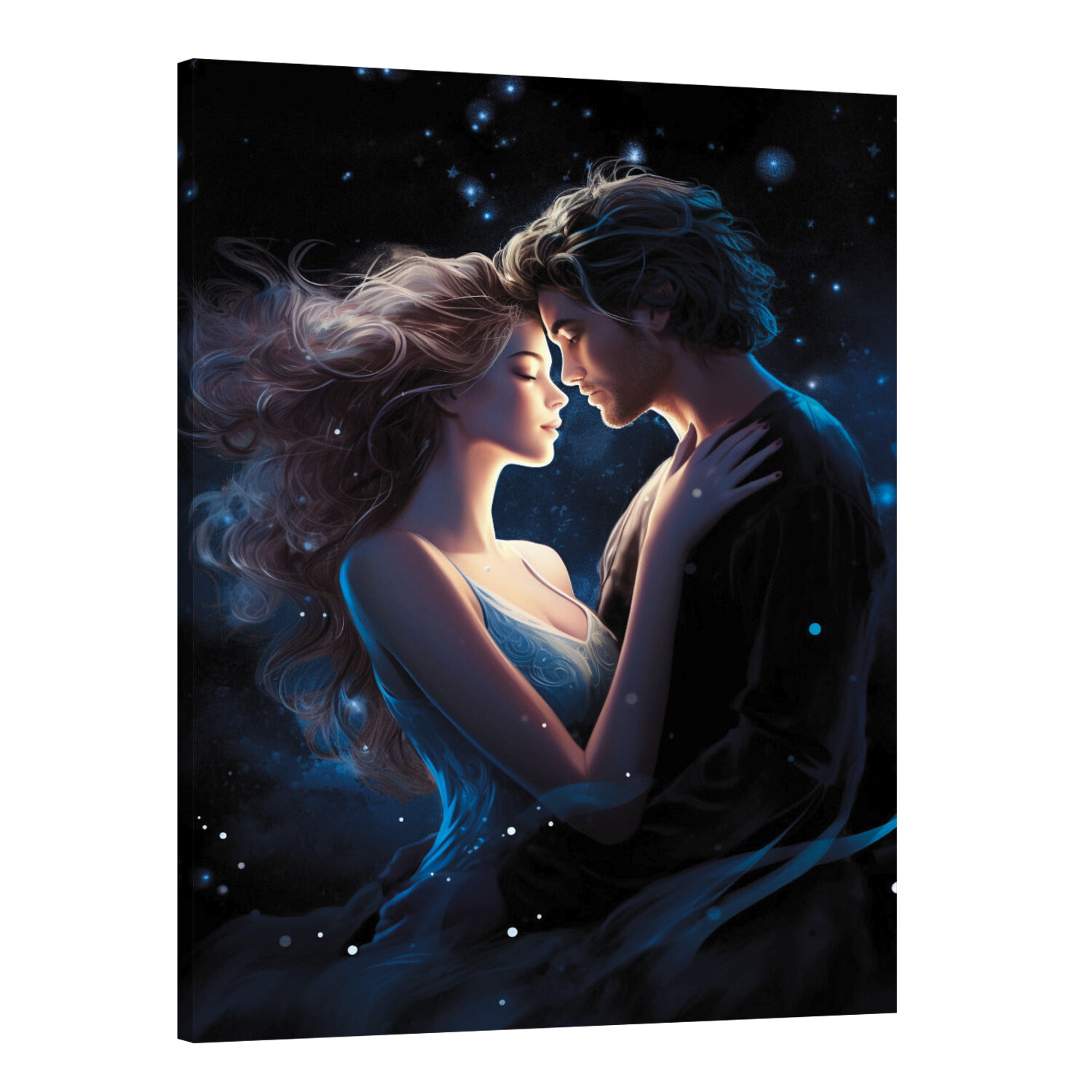 Интерьерная картина 50х70 "Поцелуй луны"