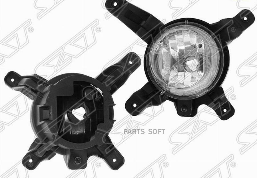 Фара противотуманная (Слева) Hyundai ix35 09-13 SAT ST-221-2030L-UE | цена за 1 шт