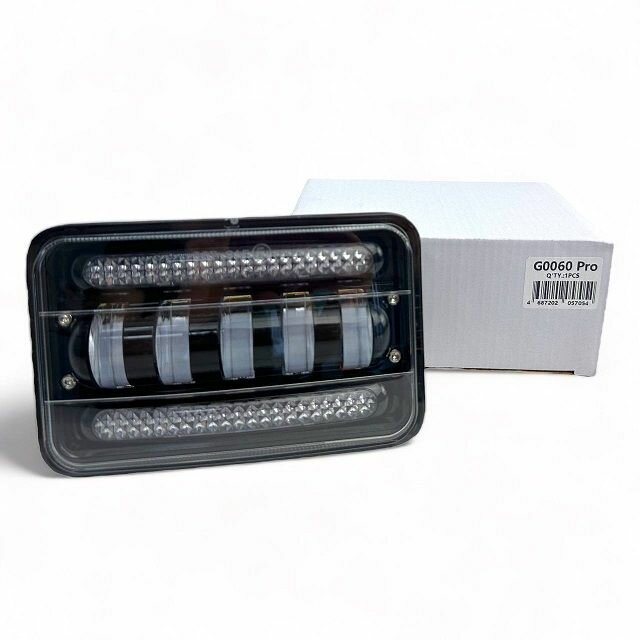 Противотуманная фара с ход. огнем 30W дальний ближний 12-24V (1шт)