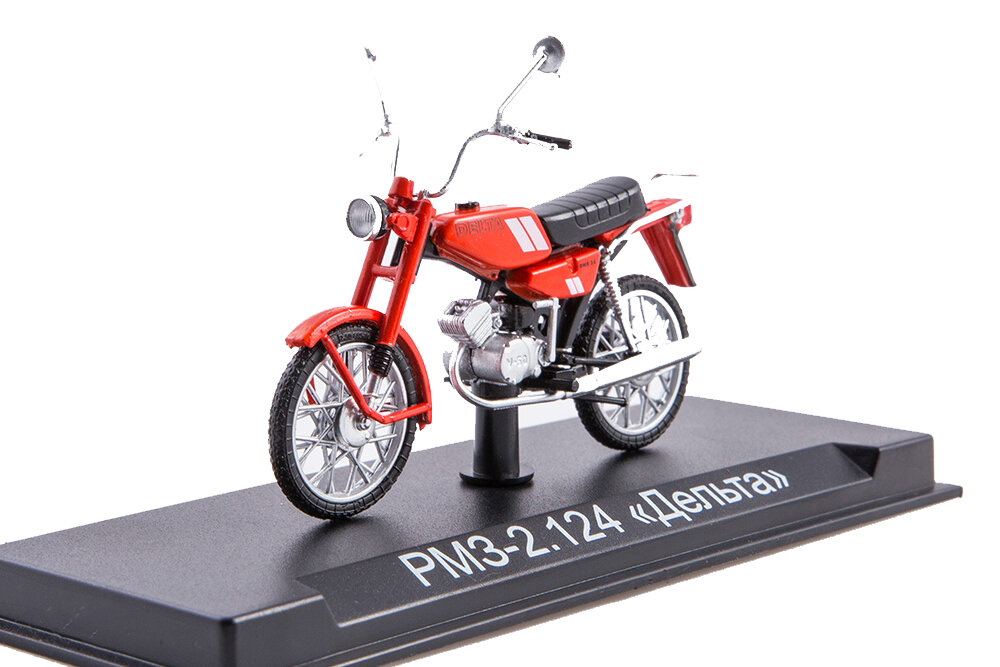 Модель коллекционная MODIMIO РМЗ-2.124 рига «дельта» 1986-1996 (наши мотоциклы #48)