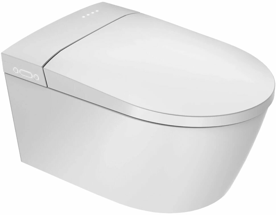 Электронный унитаз-биде подвесной Swedbe Smart 0505 безободковый, с сиденьем микролифт, белый