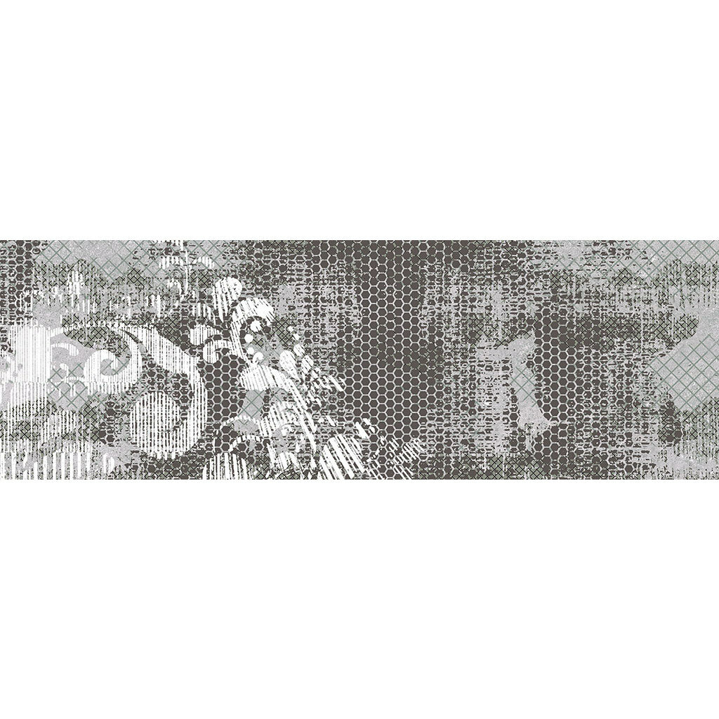 Настенная керамическая плитка Gravita Starling ash dec 03 b 30x90 см матовая ректификат для стен