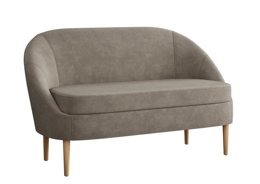 Диван Сильва Комо Модель 005 Велюр Вивальди 5 Размеры: Высота 860мм Глубина 775мм Ширина 1445мм