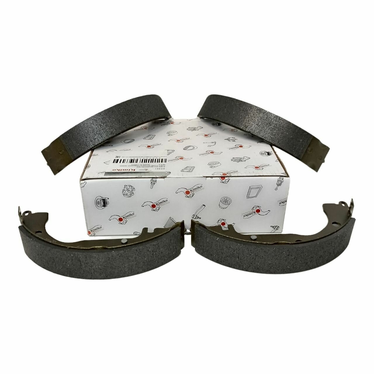 Колодки тормозные задние Джили МК МК Кросс Фав Вита (Geely MK MK Cross FAW Vita) комплект 4шт KIMIKO