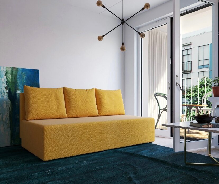 Диван прямой Каир, Желтый