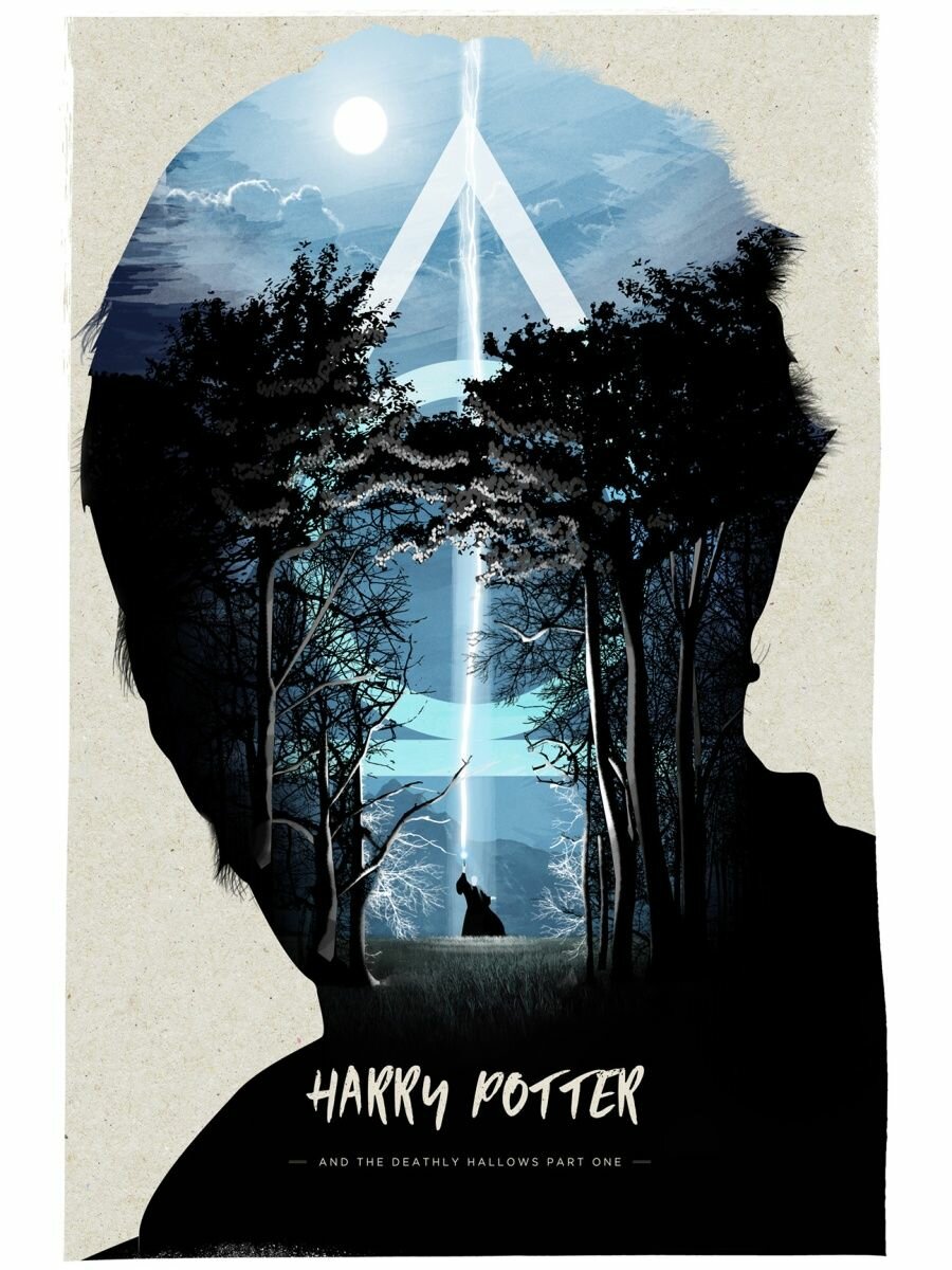 Постер "Гарри Поттер. Дары Смерти. Часть 1"