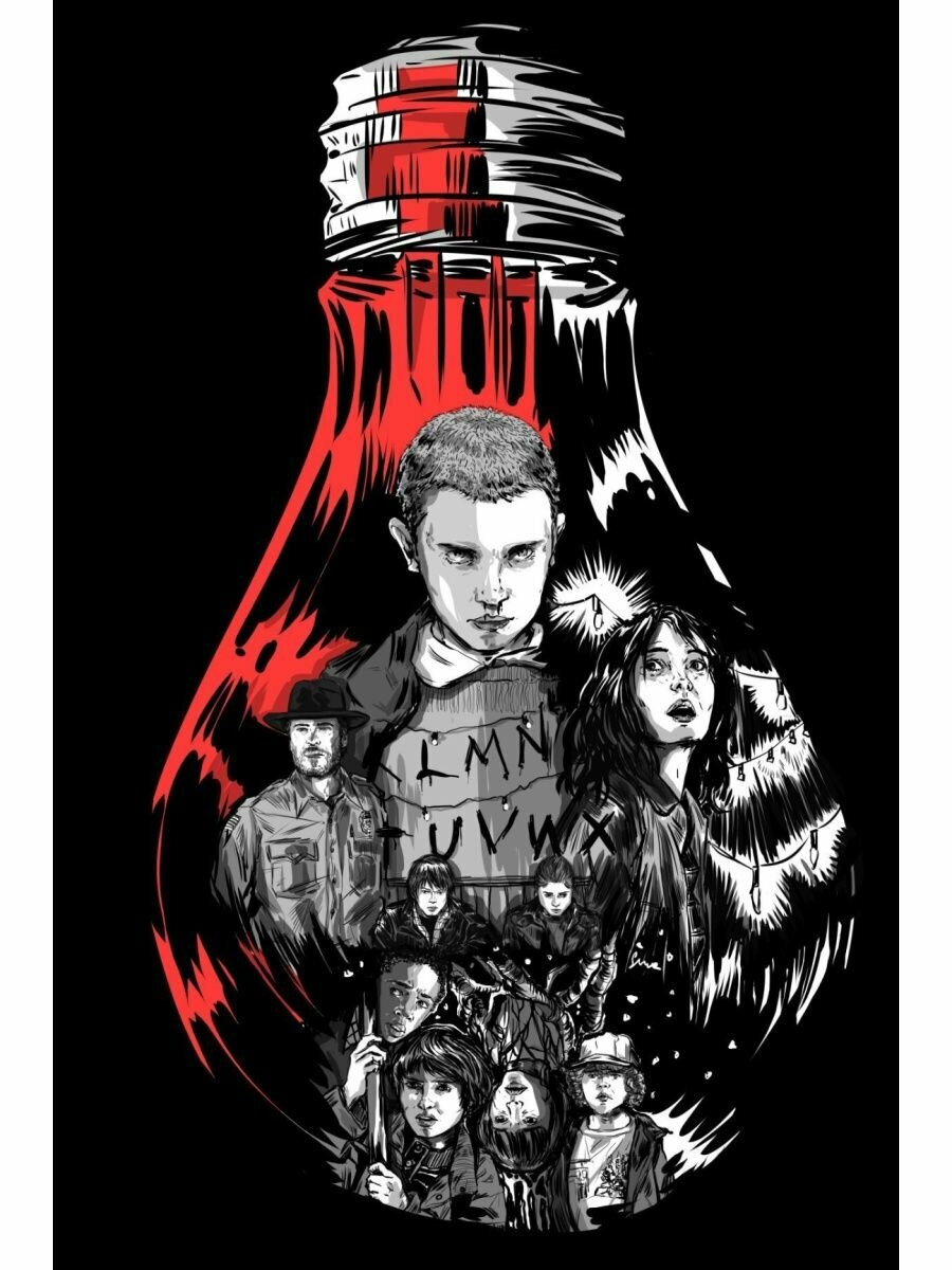 Постер "Очень странные дела. В лампе"