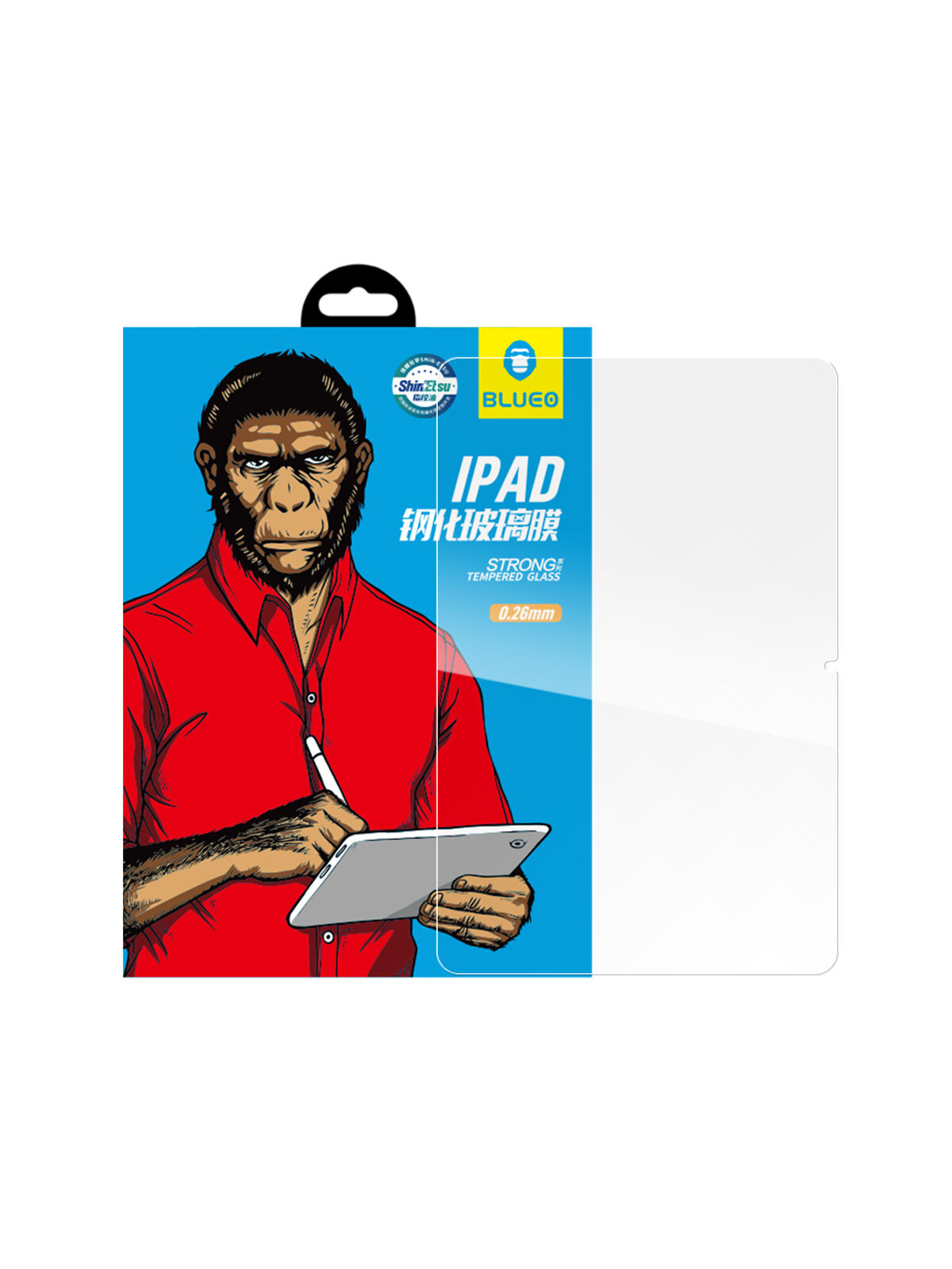 BlueO стекло для Galaxy Tab S8, 2.5D Clear (прозрачное) 0.26 mm