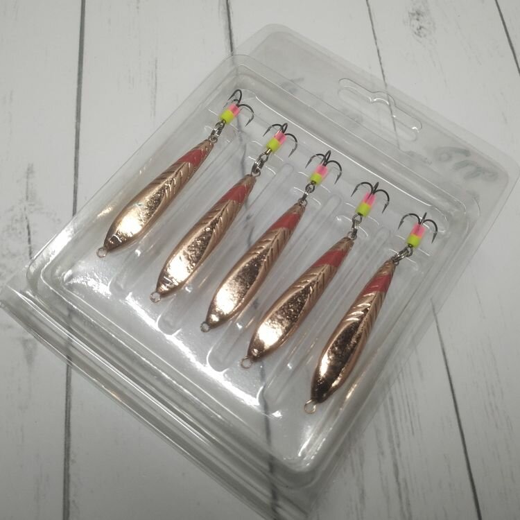 Блесна для зимней рыбалки HRT SPINNER ICE 60мм-6гр-5шт