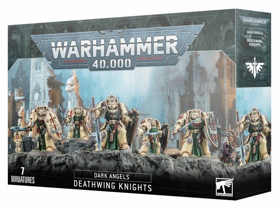 Фигурки Warhammer - Dark Angels Deathwing Knights 7 Миниатюр