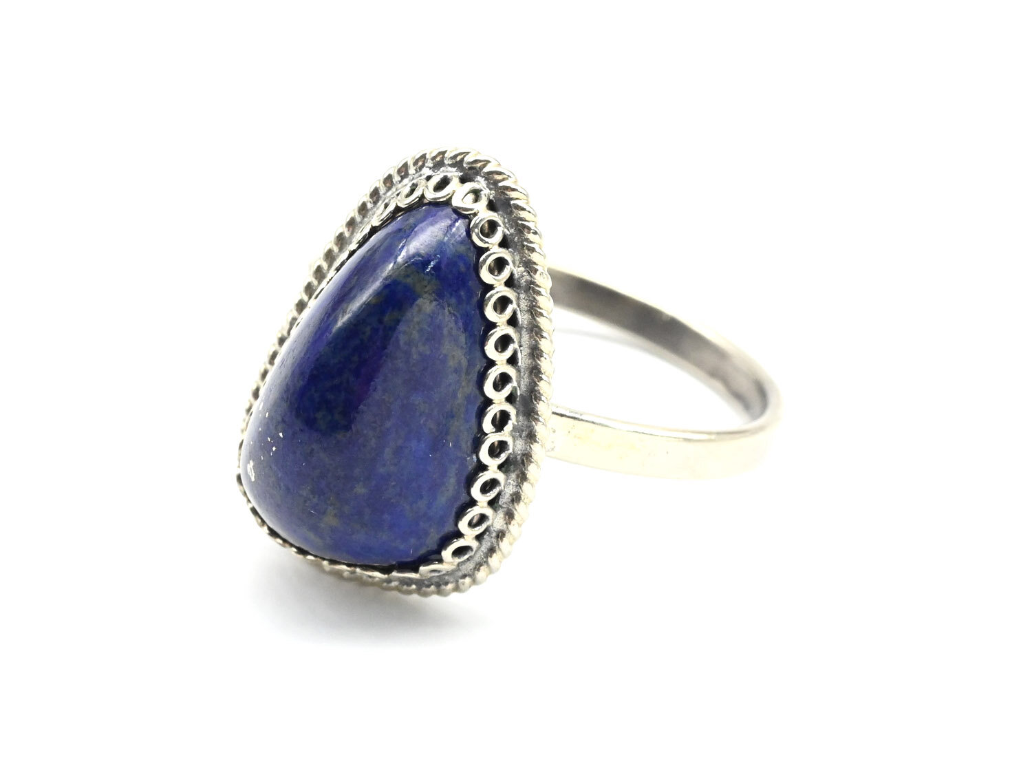 Кольцо, лазурит