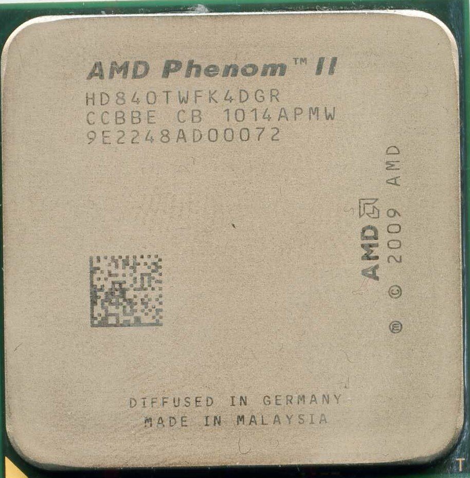Процессор Socket-AM3 AMD Phenom II X4 840T 2.9GHz HD840TWFK4DGR CCBBE CB