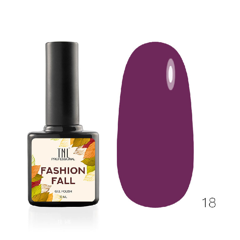 TNL Professional Гель-лак Fashion Fall № 18 обложка Вог (10 мл.) 278484