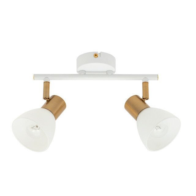 Спот ARTE LAMP Falena E14 2х40Вт металл белый