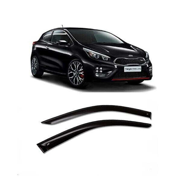 Дефлекторы боковых окон KIA Ceed Киа Сид 3дв. хэтчбек (2012-2015)