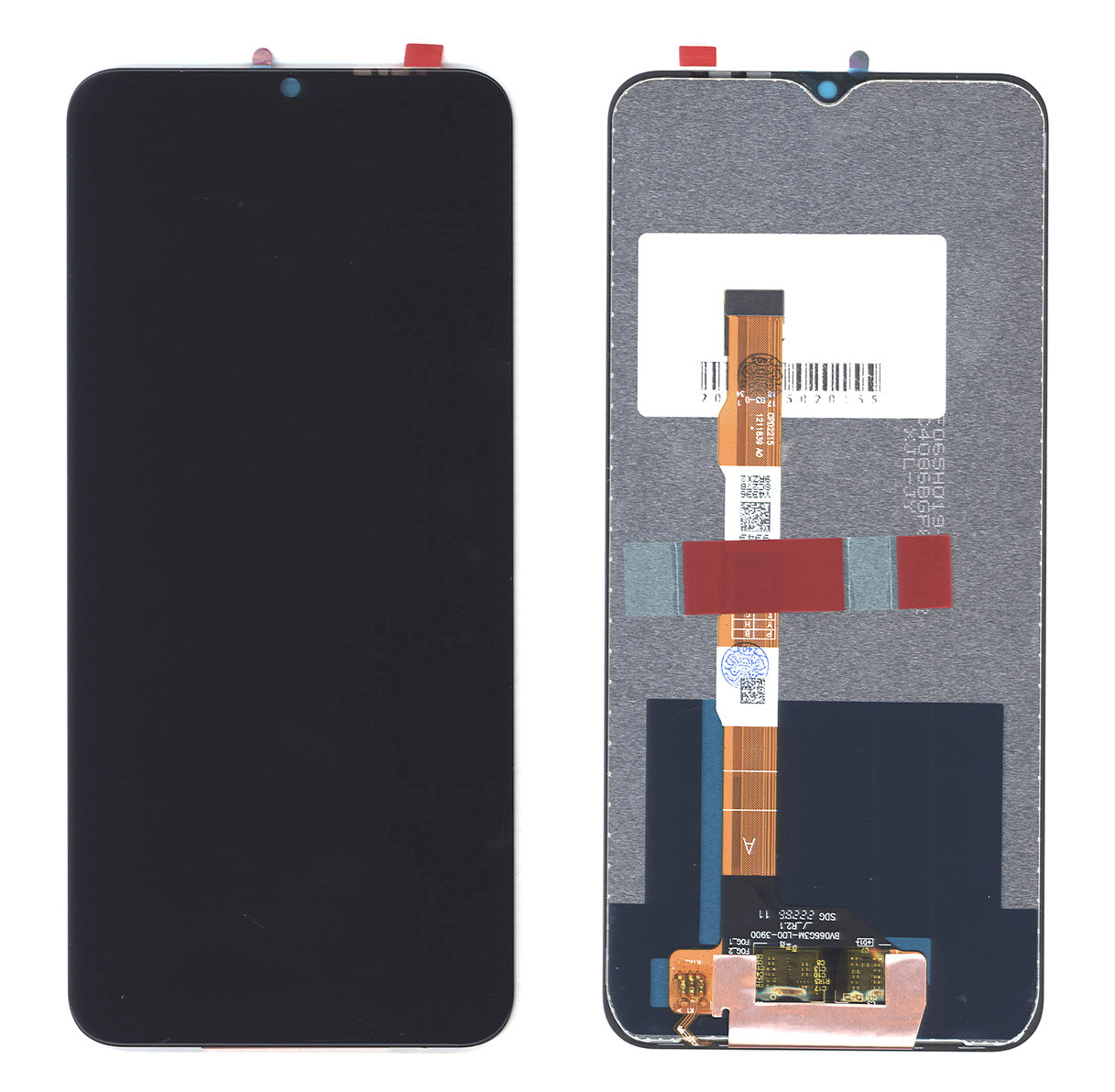 Дисплей для Vivo Y22 (V2207) в сборе с тачскрином черный orig