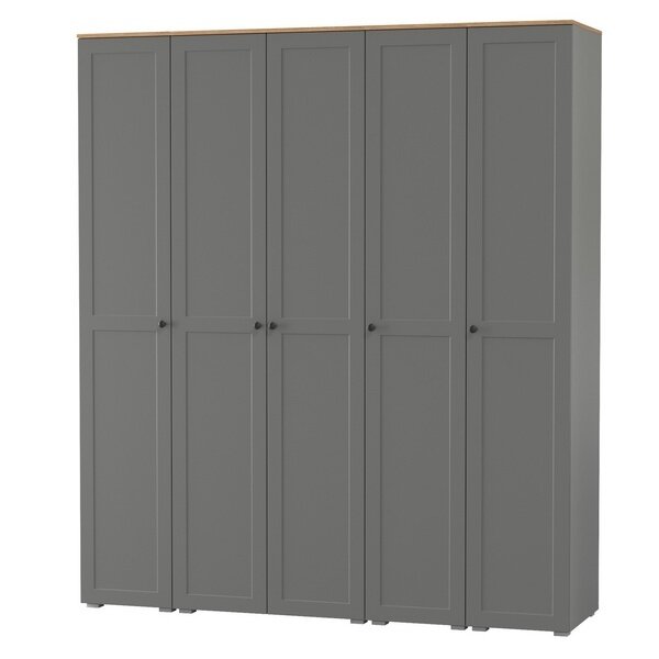 Остин Набор шкафов 03, цвет серый графит/дуб крафт золотой