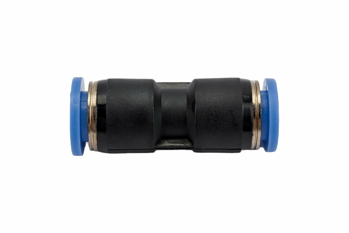 SHPI PUC 08 Фитинг цанговый прямой соединительный для труб 8 мм - универсальный монтаж