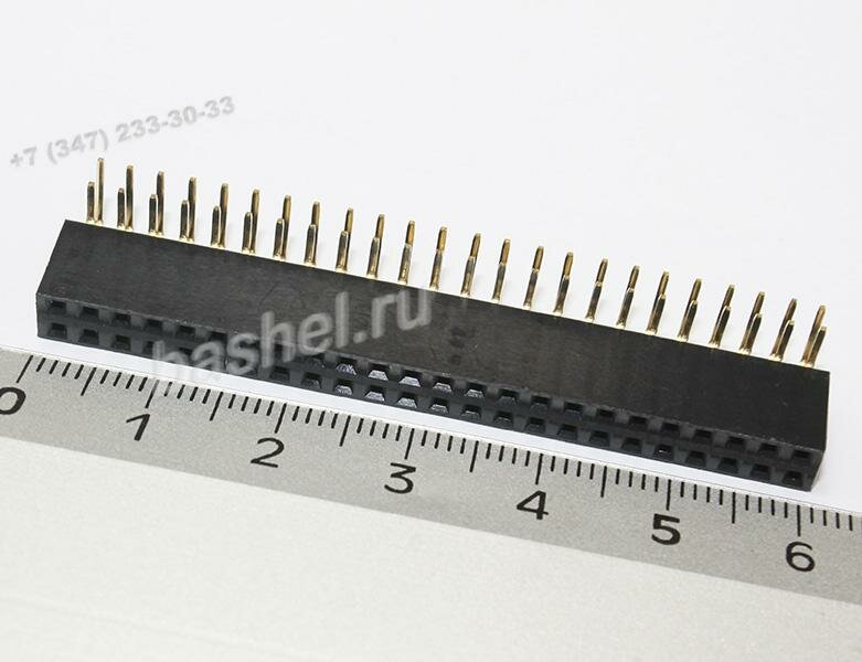 Разъем штыревой PBDR-2x24 (2,54)