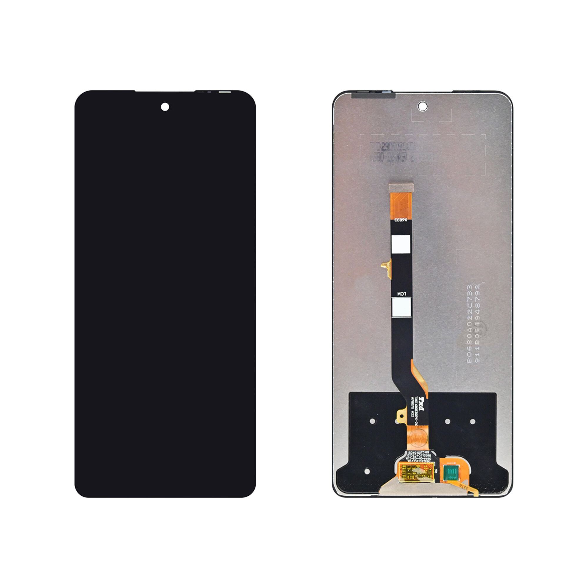 Дисплей (экран) в сборе с тачскрином для Tecno Pova 5 Pro 5G (LH8n) черный (Premium LCD) / 1080x2460
