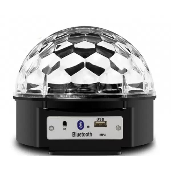 Светодиодный диско-шар Led Magic Ball Light X-12 Bluetooth (Черный)