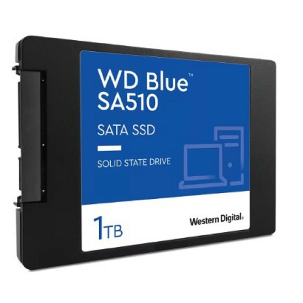 SSD диск Western Digital WDS100T3B0A, 1000 ГБ SATA