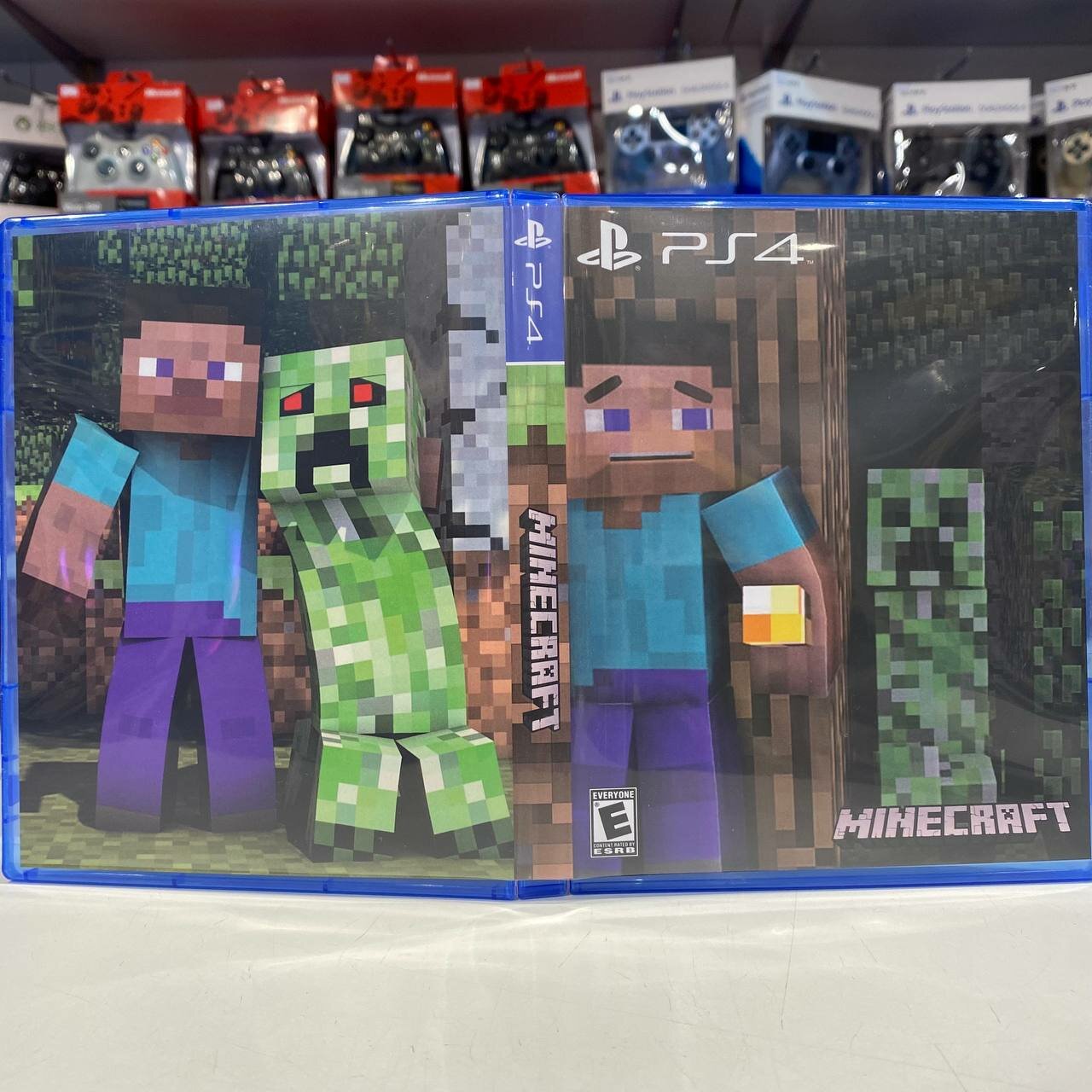 Эксклюзивная обложка PS4 для Minecraft №21