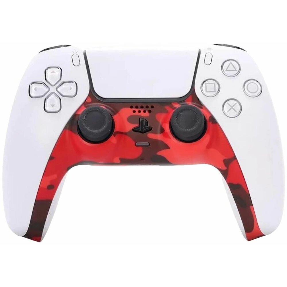 Съёмная панель Decorative Shell для геймпада Sony DualSense Red Camuflage (GAM-P5001) Красный