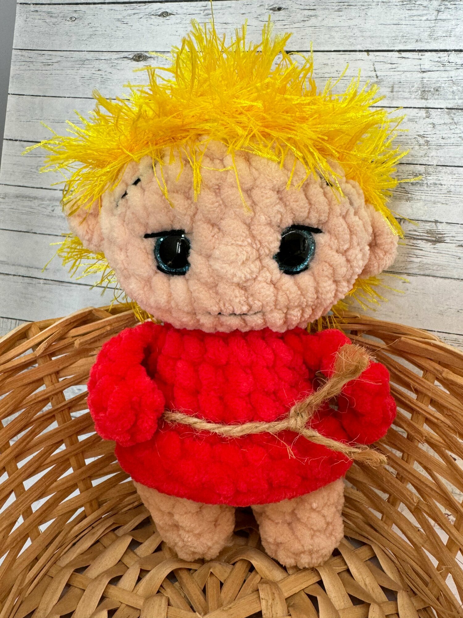 Домовенок вязаная игрушка