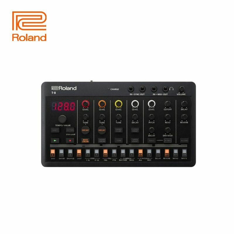 Roland AIRA Compact Т-8 Ударная машина Портативные музыкальные аксессуары для студийных синтезаторов