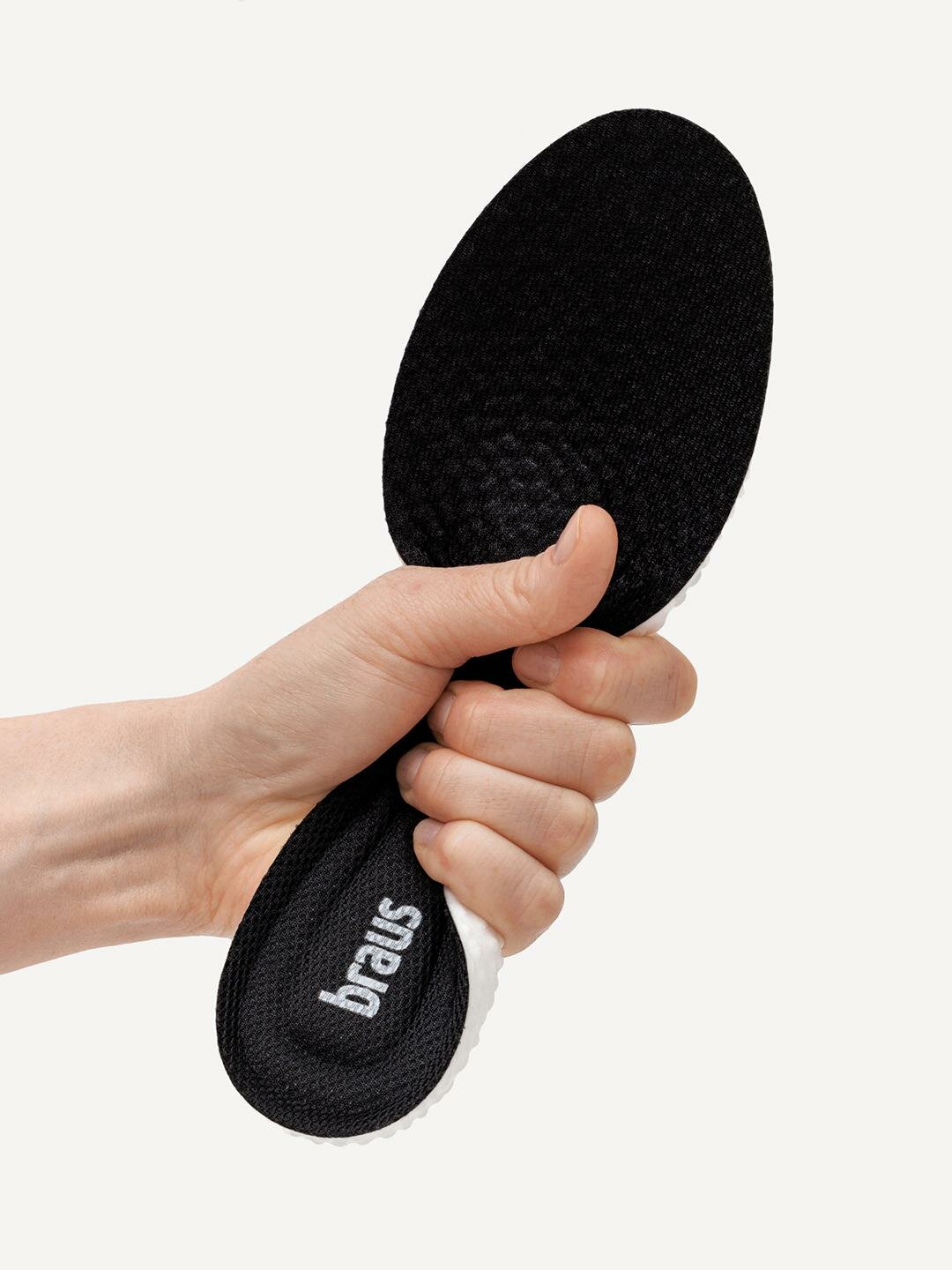 Стельки, цвет черный, серый, размер 41-46, бренд Braus, артикул 175_soft_step