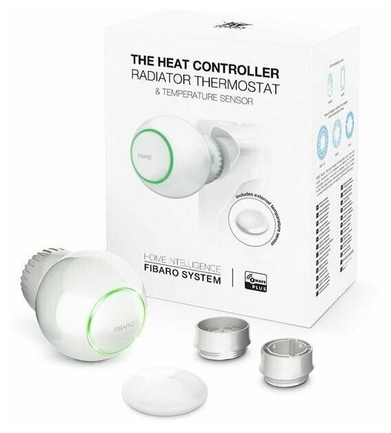 "Fibaro Heat Controller" - Радиаторный термостат с внешним датчиком