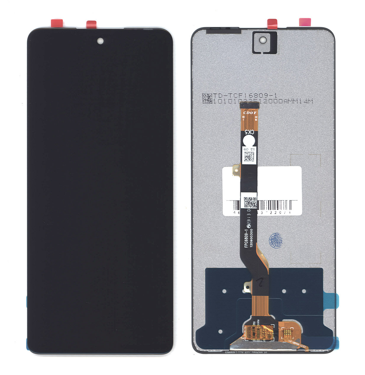 Дисплей (модуль) для Infinix Note 30 в сборе с тачскрином TFT черный