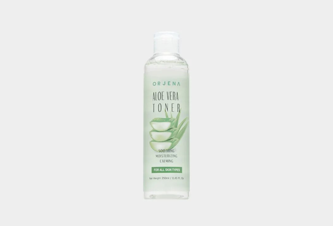 Тонер ORJENA Aloe Soothing, с алоэ, для всех типов кожи, 250мл
