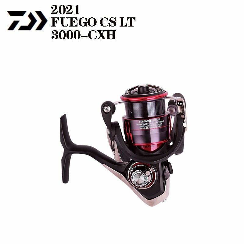 2021 DAIWA FUEGO CS LT 3000-CXH Прялка Рыболовное колесо Рыболовные снасти-