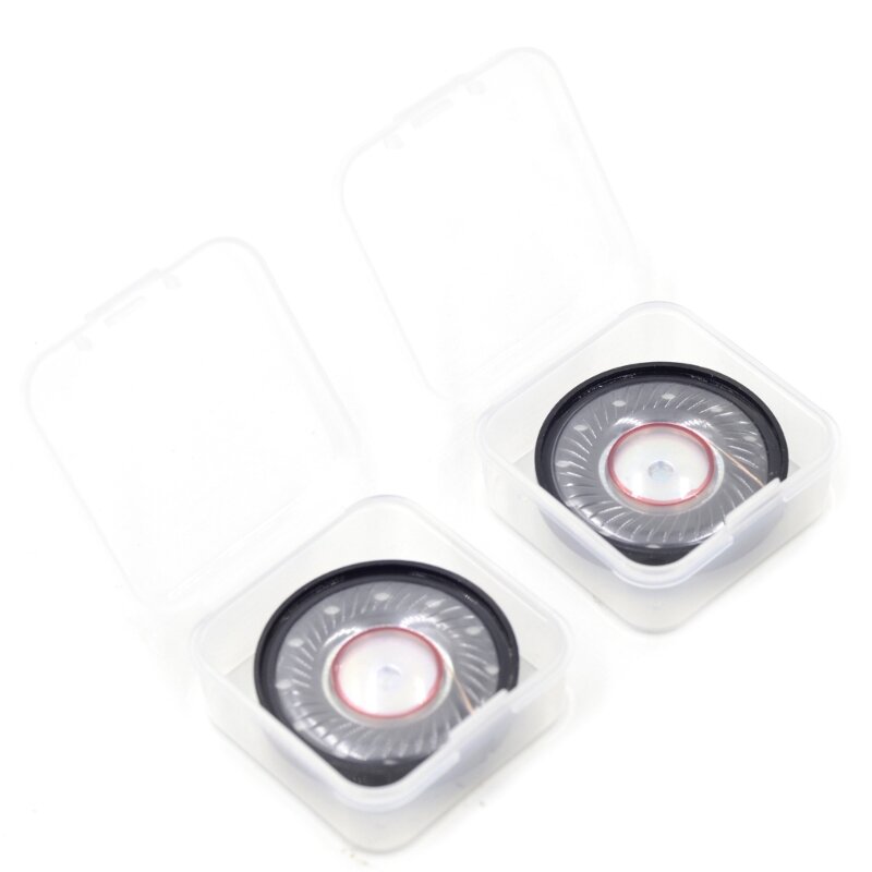 33 Ом DIY Динамик 40 мм Круглой Формы Динамик Драйвер для Основных Наушников 1 2 3