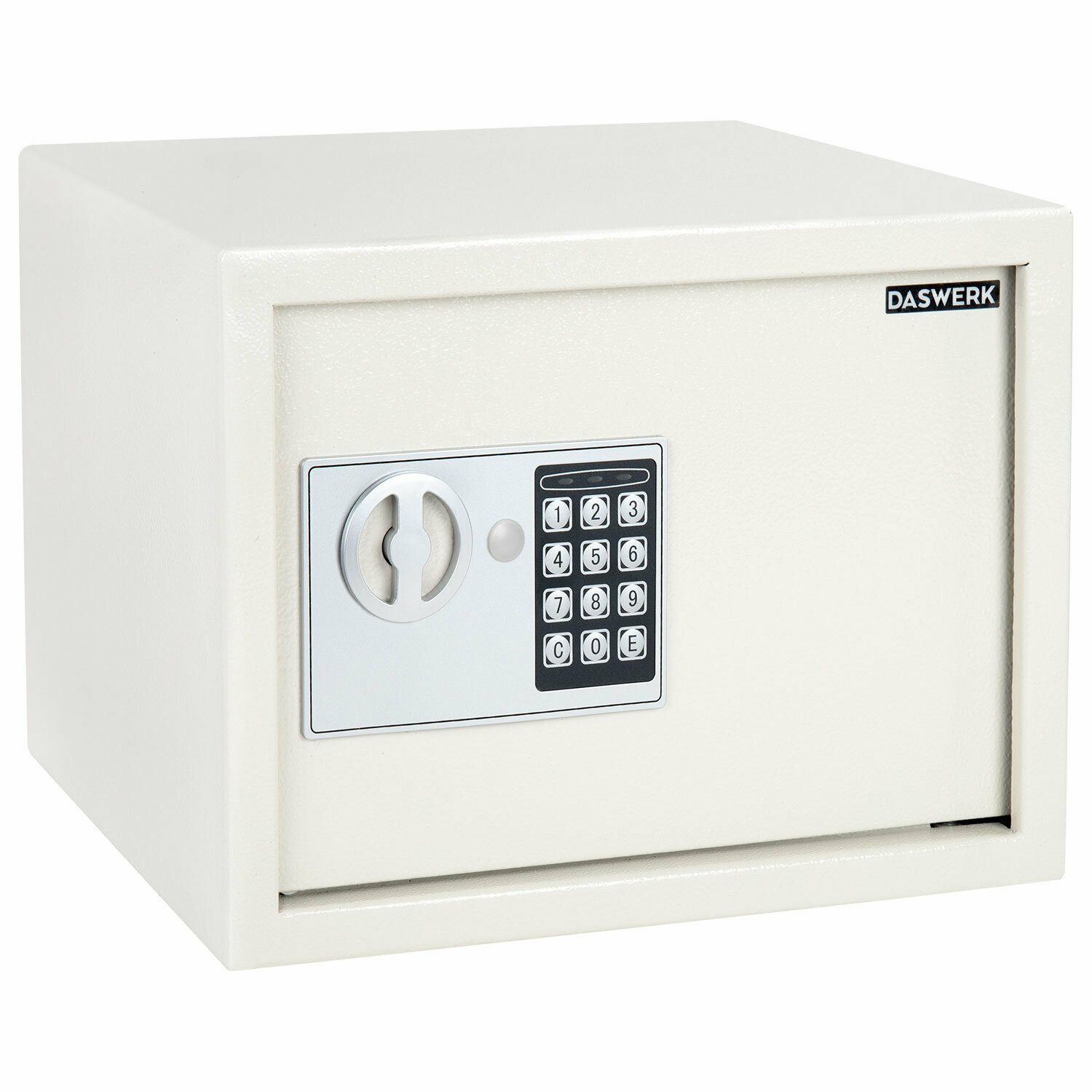 Сейф мебельный DASWERK (дасверк) SC-250EL (250х350х250 мм), электронный замок, бежевый, 291345