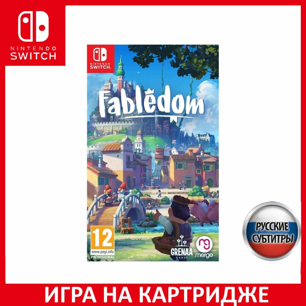 Игра Fabledom Switch Русская Версия Картридж на Nintendo Switch