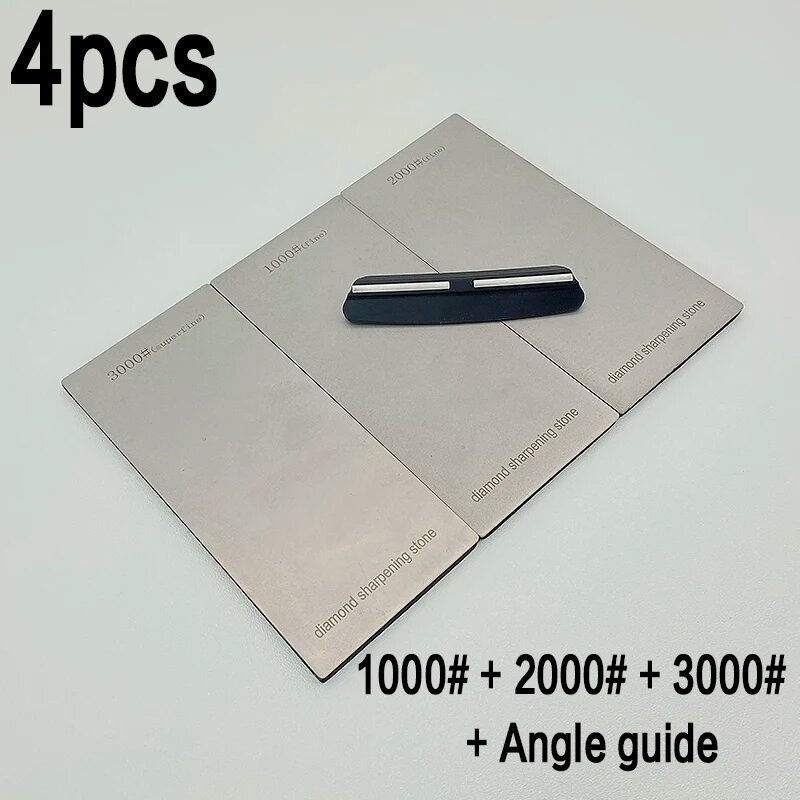 Набор алмазных точильных камней RSCHEF Серый, 1000 2000 3000 4pcs
