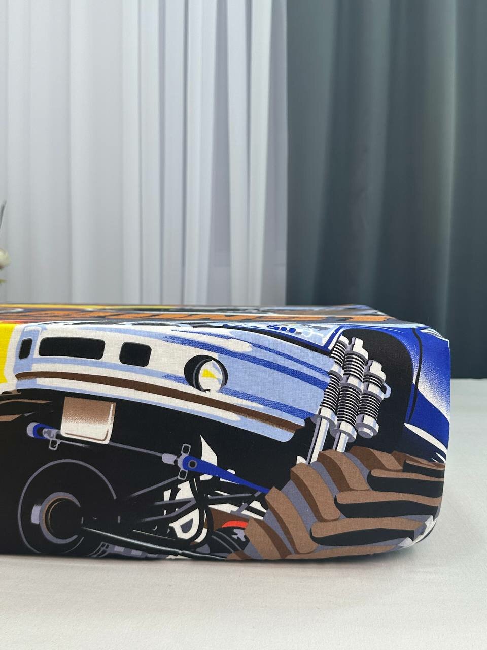 Kerimov Group простынь на резинке 80х160х20 см детская, бязь