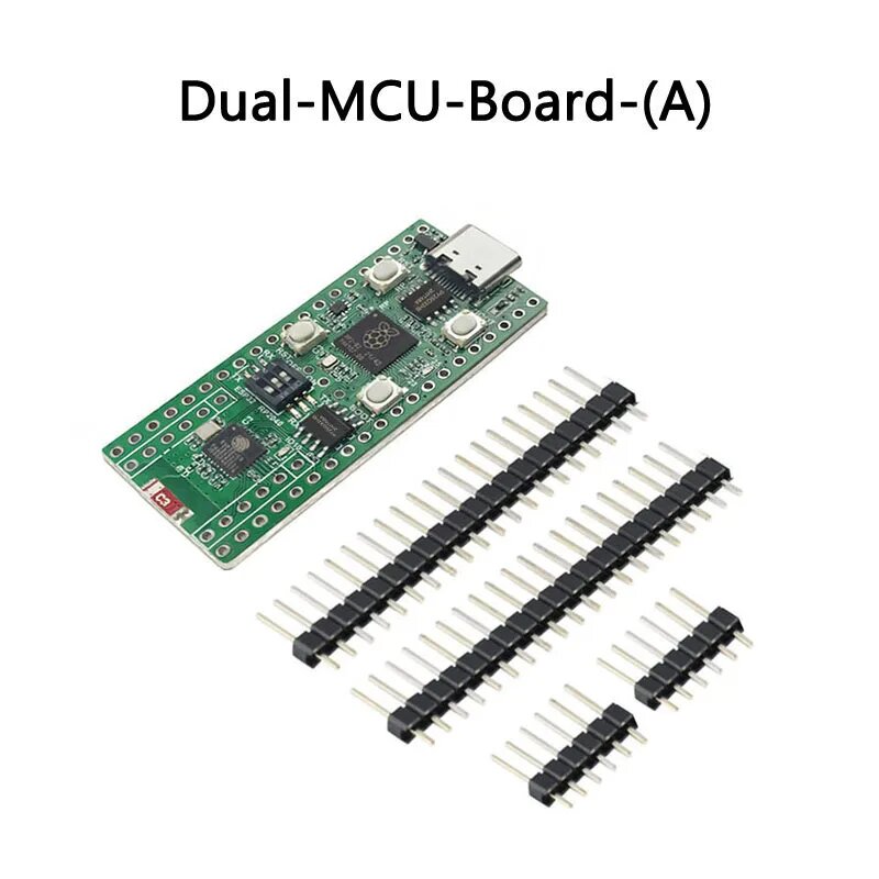 Spotpear Dual-MCU Board RP2040 + ESP32 C3 Dual-MCU-Board-(A)