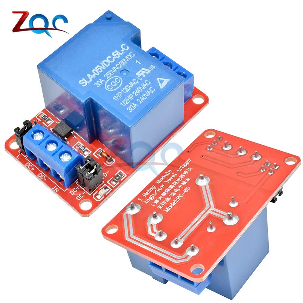 Релейный модуль diymore 12V 30A DC