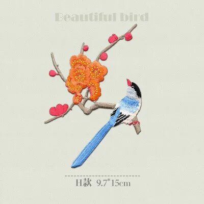 Нашивки AHYONNIEX с птицами