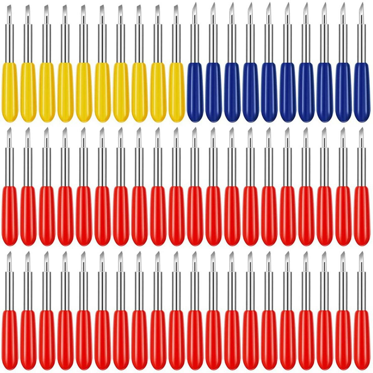 100 режущих лезвий для сменных лезвий плоттера Explore Air / Air 2 Maker Expression 30/40/60 градусов