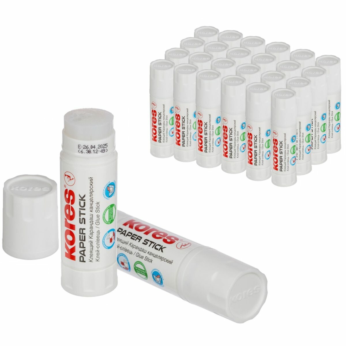 Клей-карандаш Kores, 15г (1196350), 24шт.