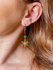 Серьги с подвесками BIJOUX BRILLANTS, Swarovski Zirconia, мультиколор, зеленый, ...